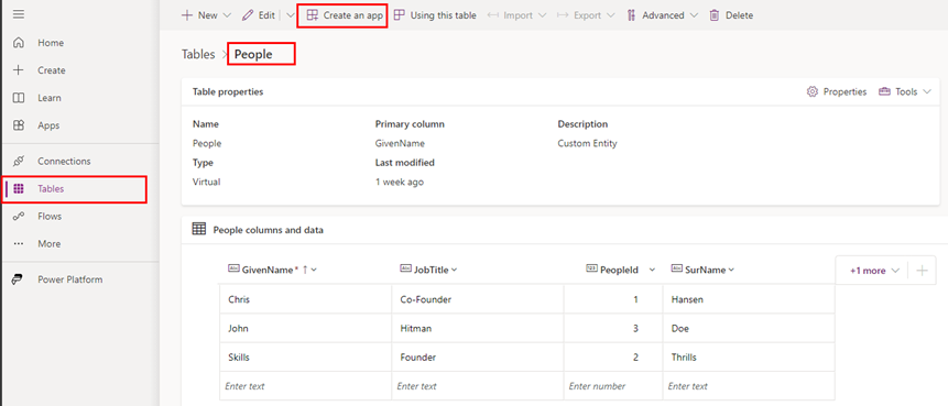 Creating a basic model-driven app – A Power Platform blog by Chris Hansen